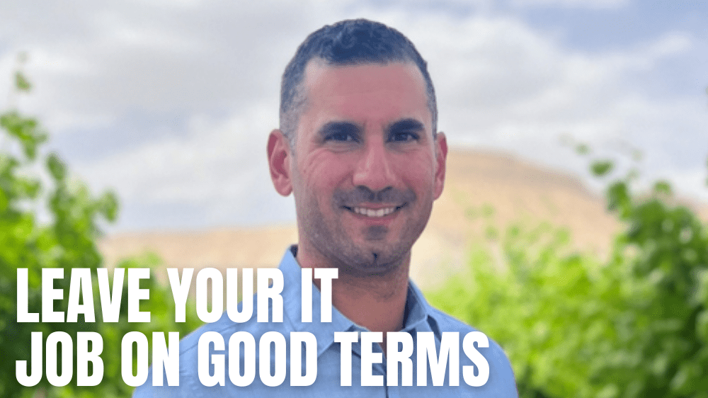 How To Leave Your It Job On Good Terms Pinpoint Search Group